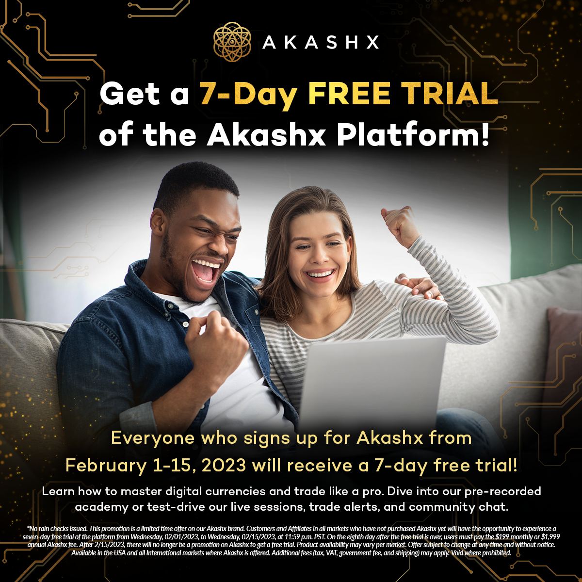 Akashx Special Trial Offer - Dale Franklin