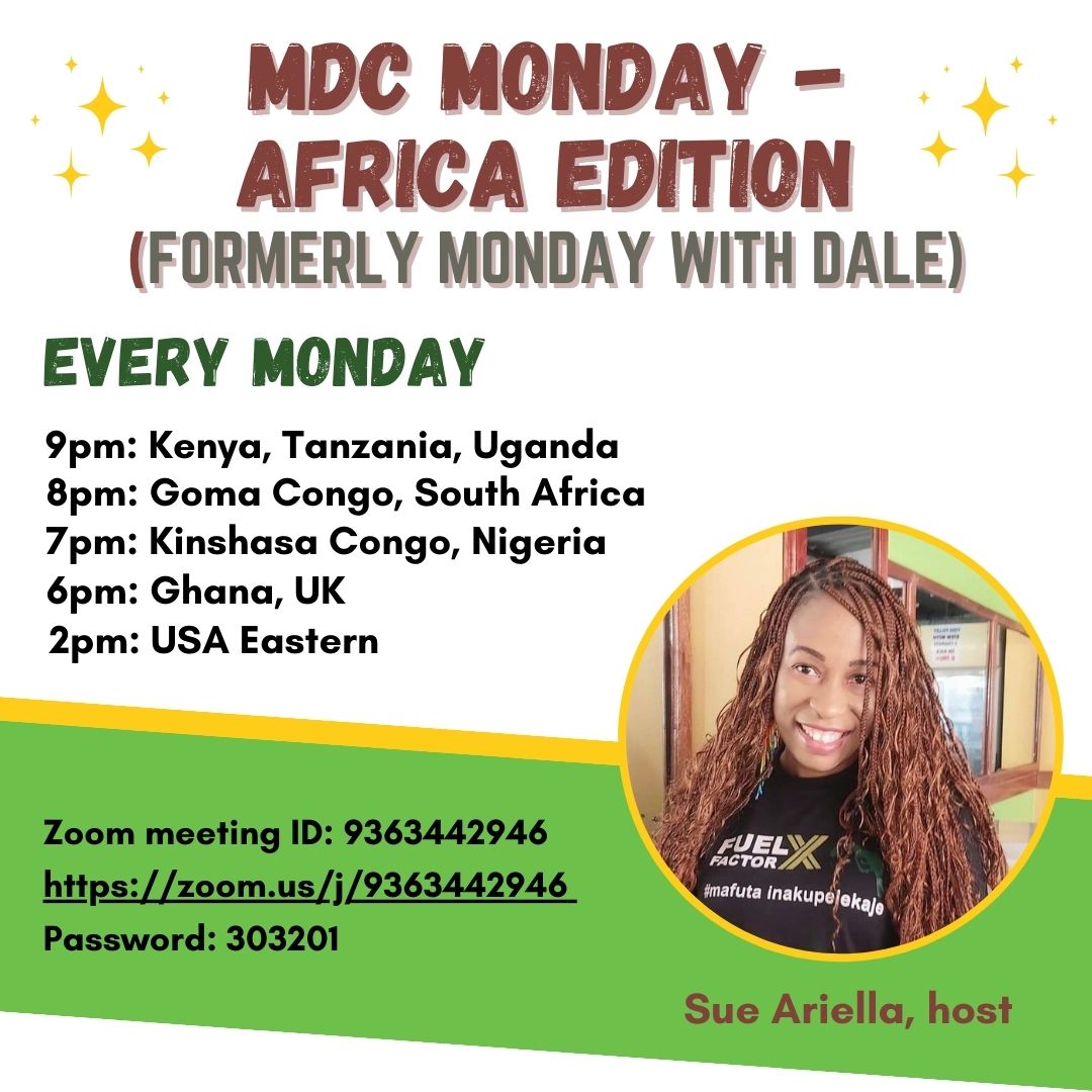 MDC Monday - Africa Edition Is Here! - Dale Franklin